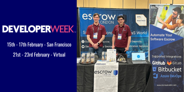 Success at DeveloperWeek in San Francisco for the Escrow London North America Team - The Escrow ...