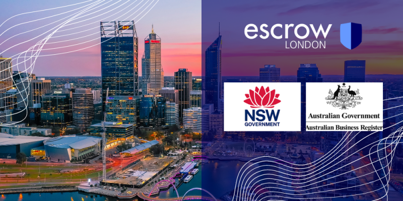 Escrow London granted Australian Business Number and listed on NSW ...